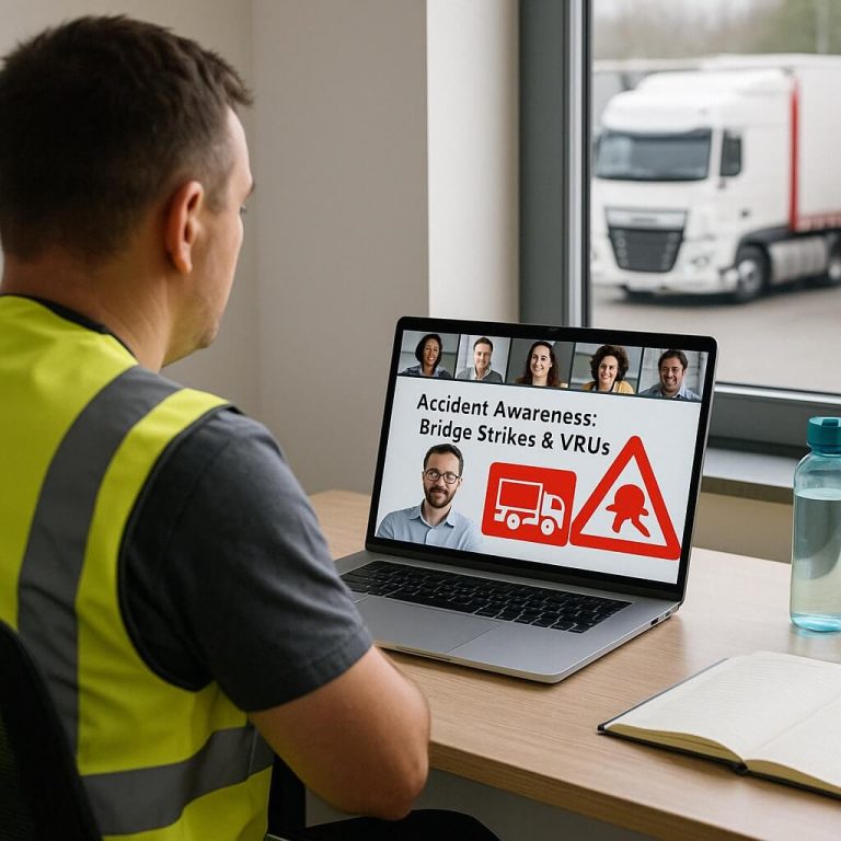 Accident Awareness, Bridge Strikes & VRUs – 7 Hour Driver CPC | Transcom