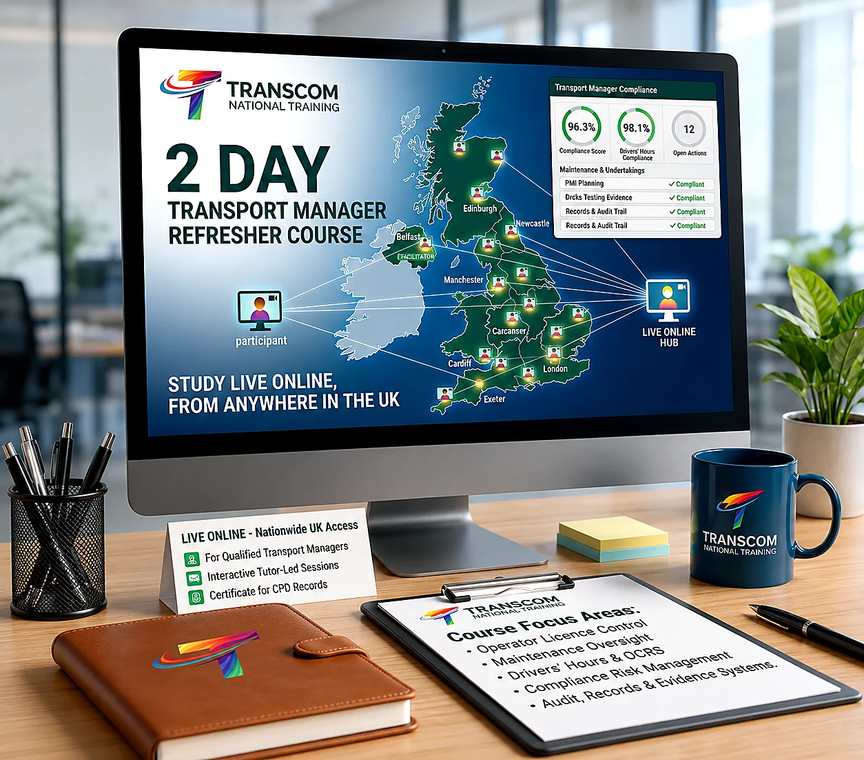 Transport Manager CPC Refresher Online | 2026 CPD